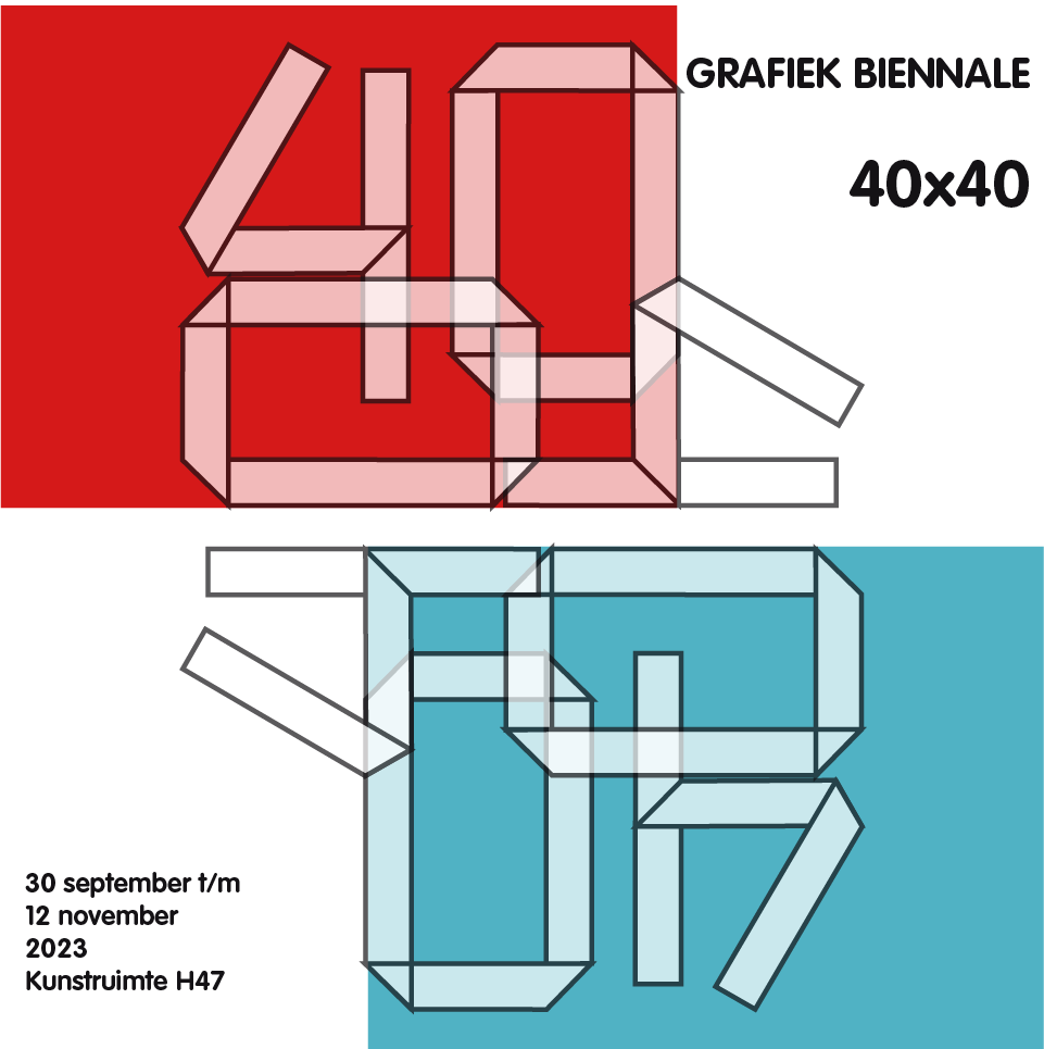 Expositie 40x40 | Grafisch Atelier Friesland
